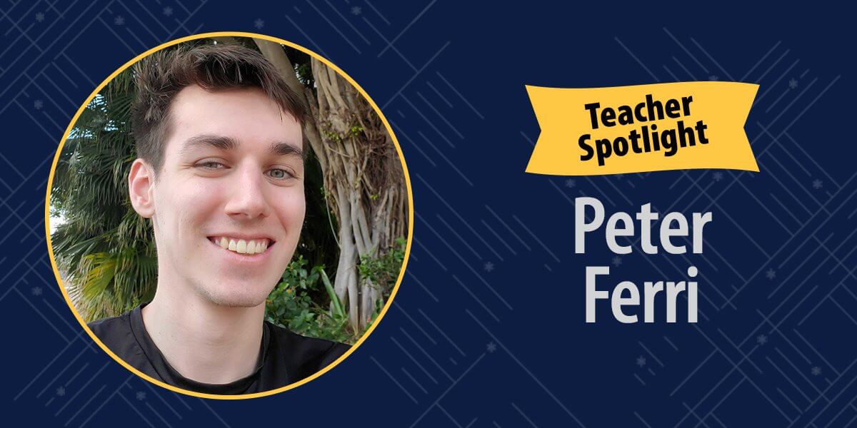 Teacher Spotlight: Peter Ferri | CodeWizardsHQ