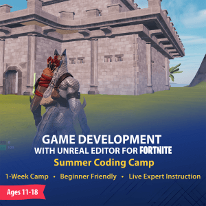 Fortnite Game Development Coding Camp | Ages 8-18