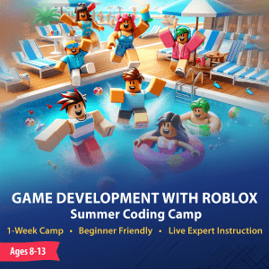 Intro to Roblox Game Development | Coding Camp | Ages 8-13
