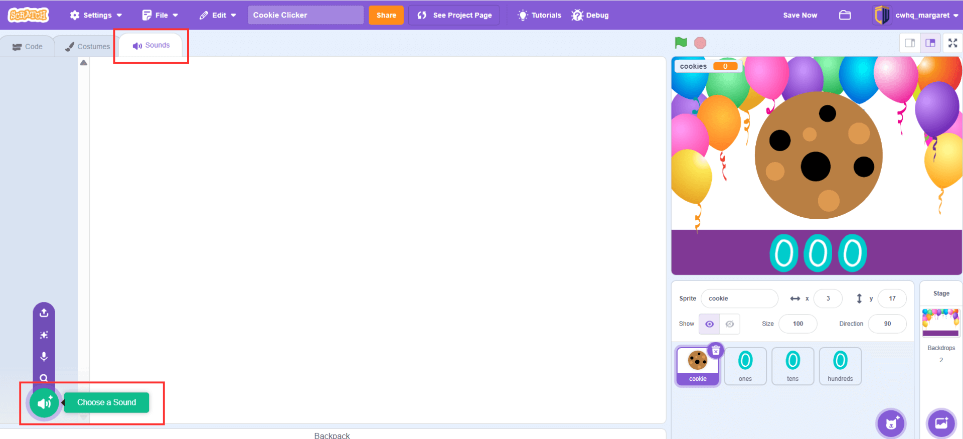 How To Make A Clicker Game On Scratch Codewizardshq