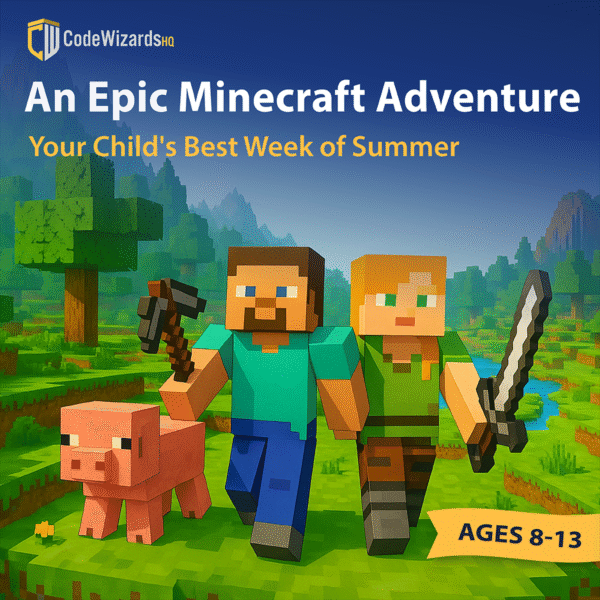 Minecraft Coding Camp | Summer Camps | Ages 8-13